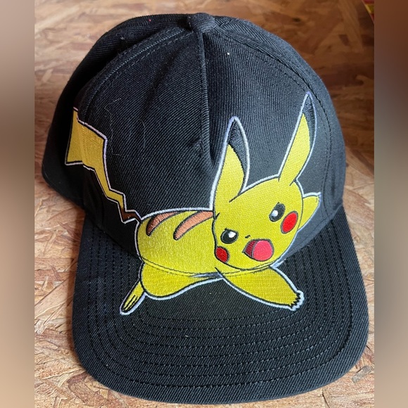 Bioworld | Accessories | Pokemon Pikachu Original Hat Snapback Cap ...